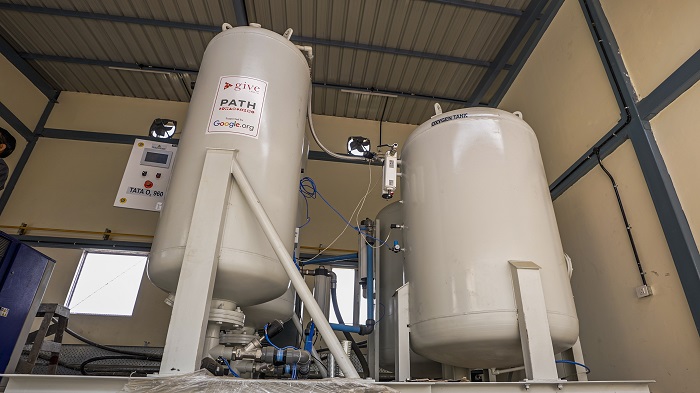 Give and PATH complete installation of 76 oxygen generation plants with ...